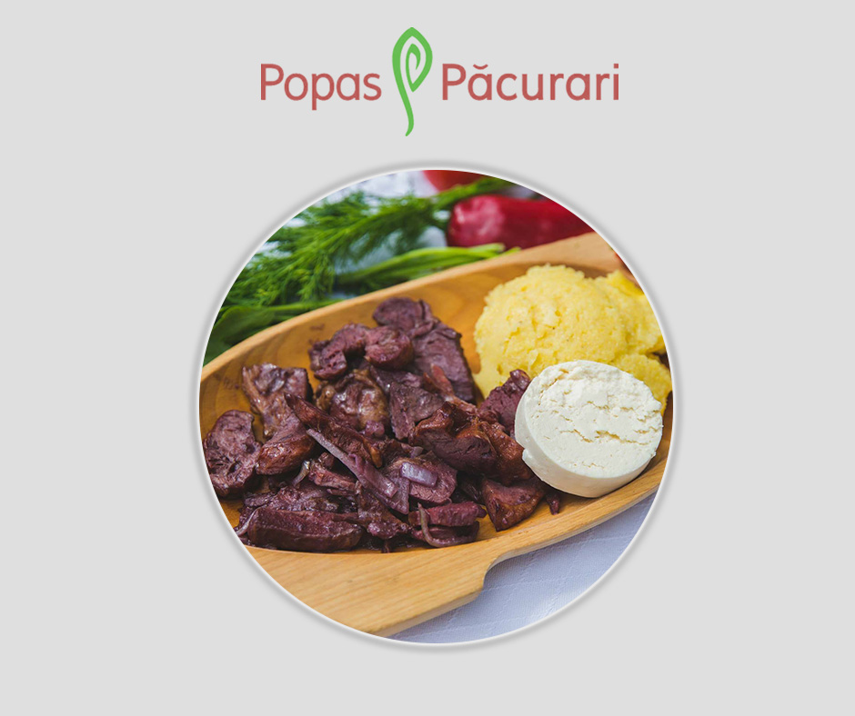 Pastramă de oaie cu mămăliguţă - Complex Popas Pacurari - Restaurant ...